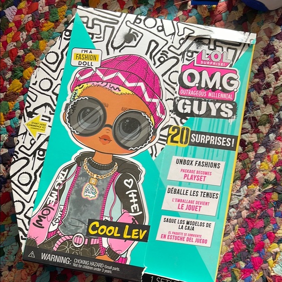 Toys | Lol Surprise Omg Guys Cool Lev Fashion Doll | Poshmark